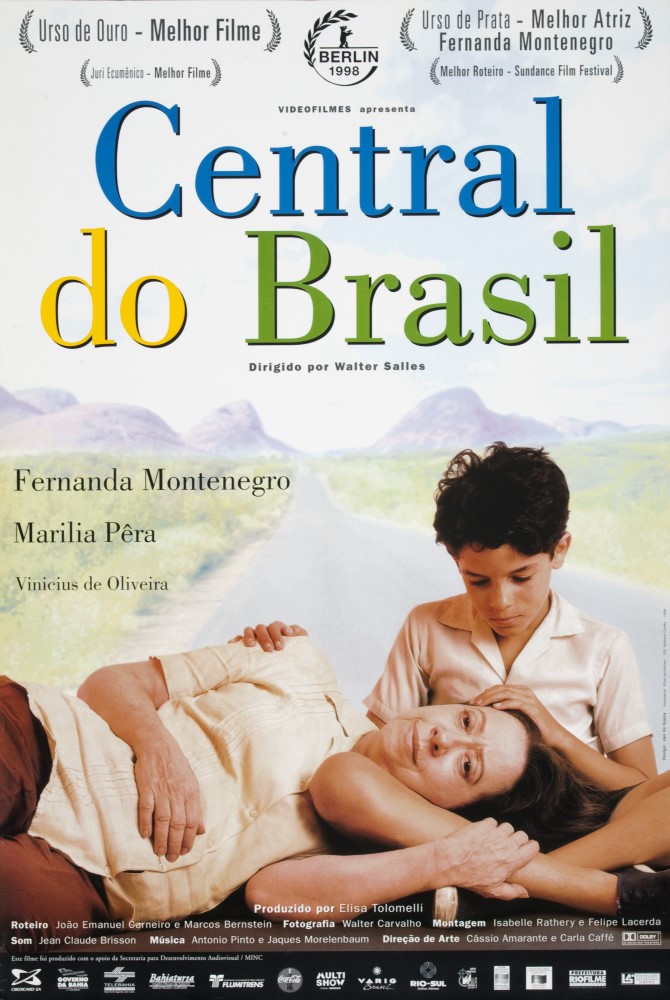 Cartaz do filme Central do Brasil | Enciclopédia Itaú Cultural